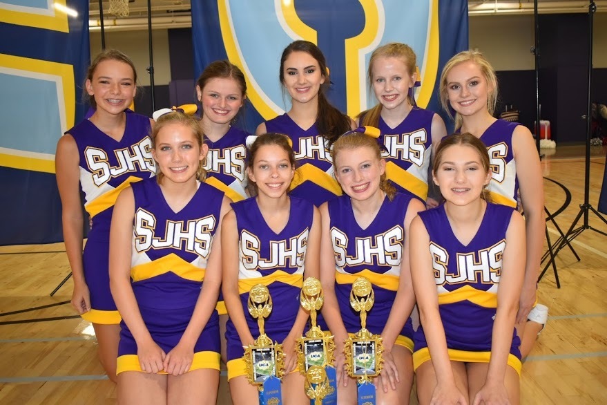 Varsity Cheerleaders Win Awards | St. Joseph School